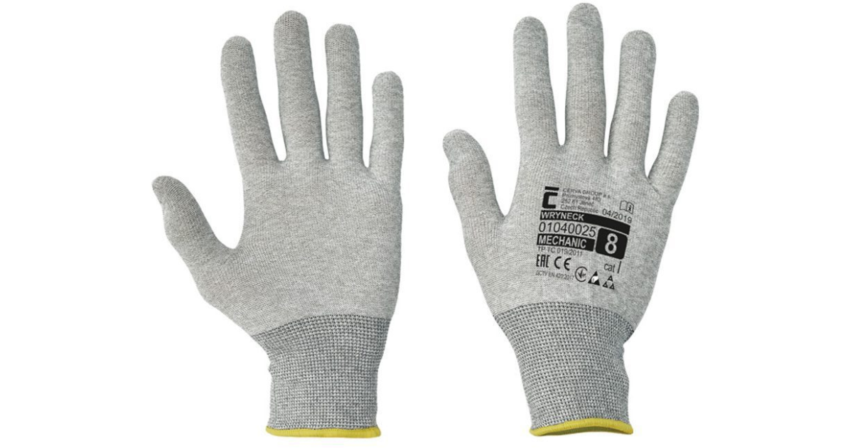 ΓΑΝΤΙΑ ΕΡΓΑΣΙΑΣ ΑΝΤΙΣΤΑΤΙΚΑ CERVA ESD WRYNECK | Axion Cotton