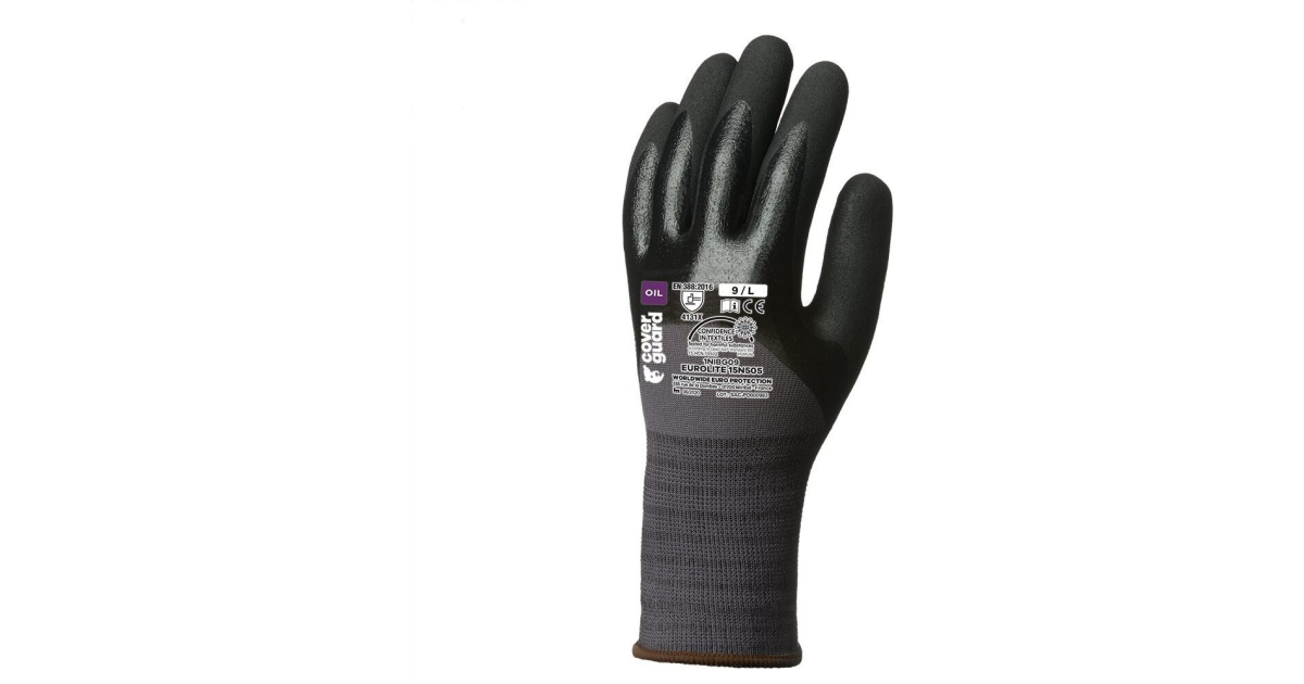 ΓΑΝΤΙΑ ΑΠΟ ΥΦΑΣΜΑ ΚΑΙ ΝΙΤΡΙΛΙΟ COVERGUARD 1NIBG | Axion Cotton